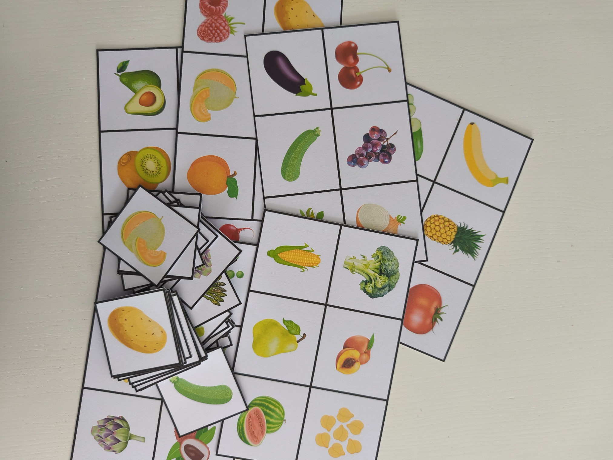Loto des fruits et légumes
